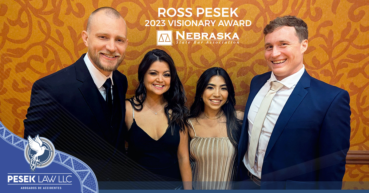 Ross Pesek fue reconocido con el Premio Visionario 2023