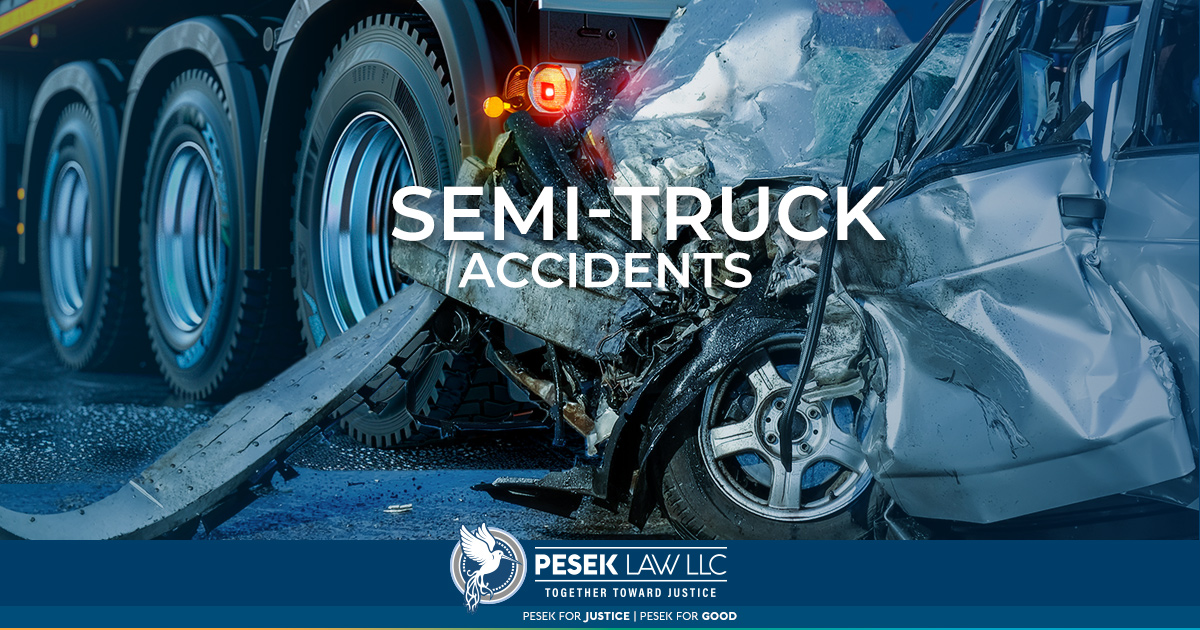 Semi-Truck Accident Cases. How to get compensation?